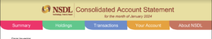 NSDL CAS